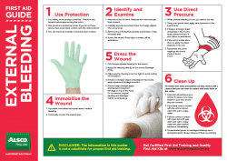 First-Aid-Guide-External-Bleeding - Alsco First Aid