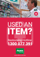 First Aid Restocking Signs - Alsco First Aid