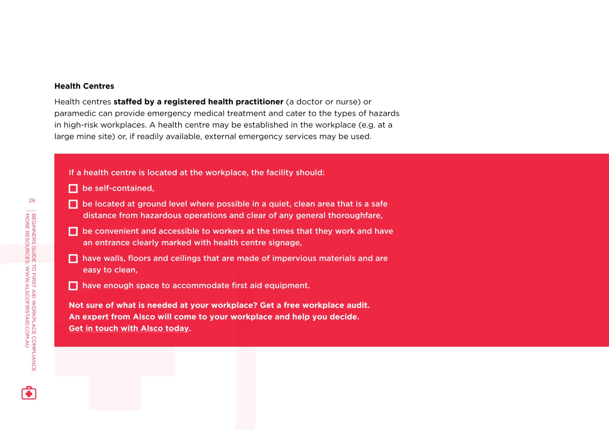 Beginners Guide to First Aid Workplace Compliance - Alsco First Aid