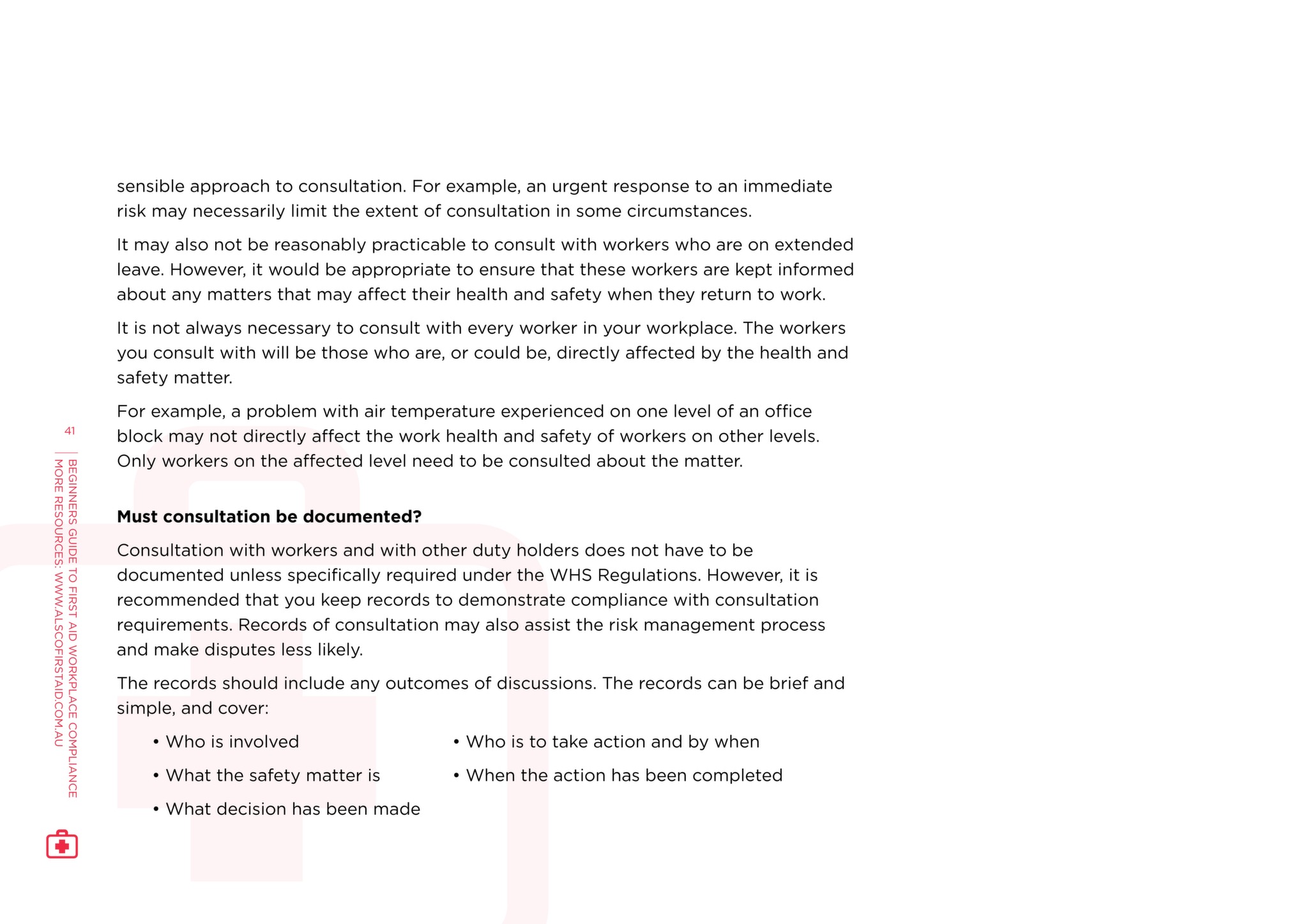 Beginners Guide to First Aid Workplace Compliance - Alsco First Aid